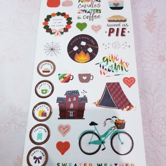 The Happy Planner | Other | Fall Winter Sticker Book Happy Planner New ...